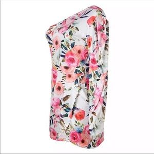 sugarxsugar | Dresses | New Sheek Floral Handmade Cold Shoulder ...